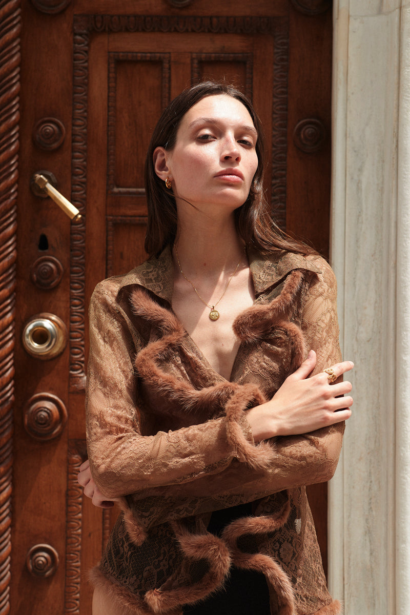 ATHENA necklace gold – MARIA FARRO